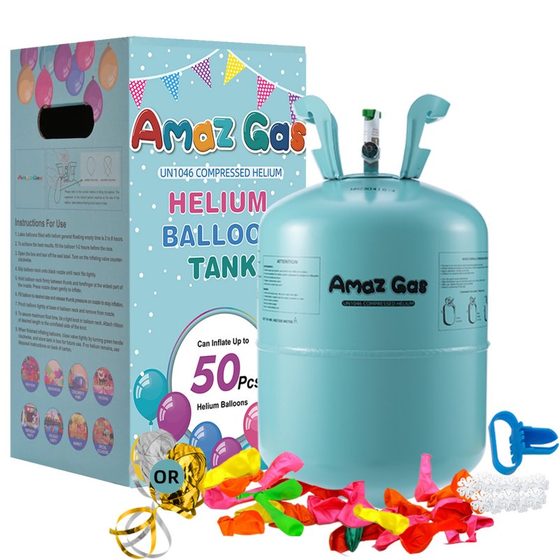 Disposable Helium Tank 13.4L